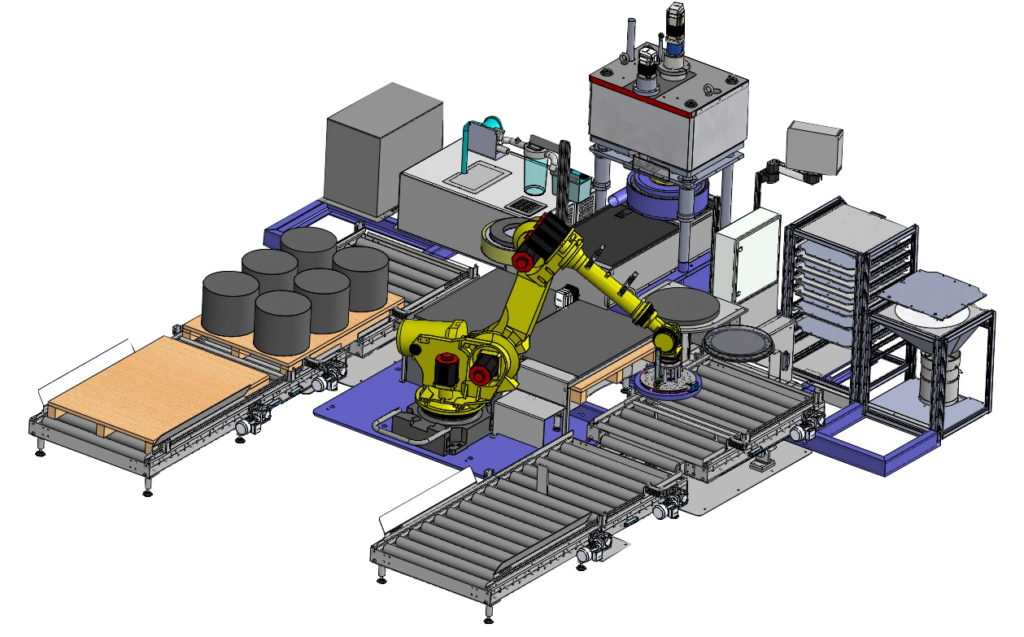 Manufacture de machines sur-mesure, robotique et vision industrielle